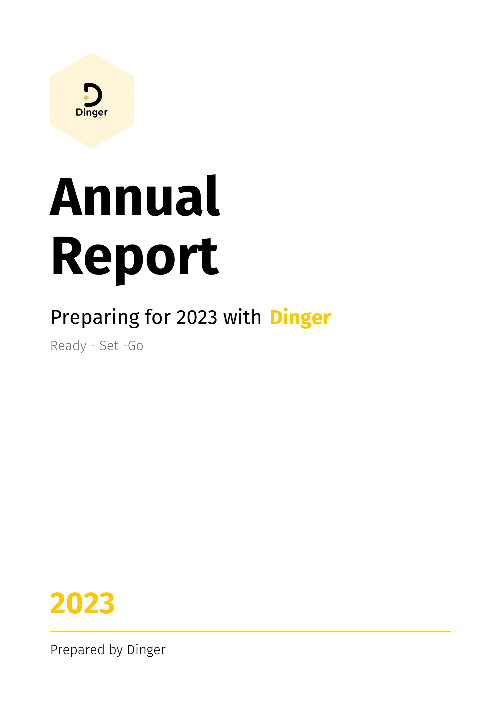 Dinger | Annual Report